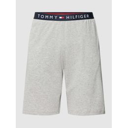 Tommy Hilfiger Sweatshorts mit elastischem Logo-Bund Modell 'JERSEY SHORT'