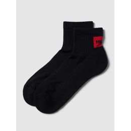 Hugo Socken mit Label-Details im 2er-Pack