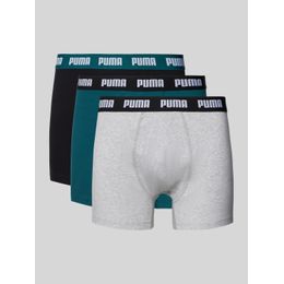 Puma Trunks mit Label-Detail im 3er-Pack