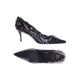 Roger Vivier Damen Pumps, schwarz, Gr. 41