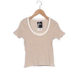 Mango Damen T-Shirt, braun, Gr. 38