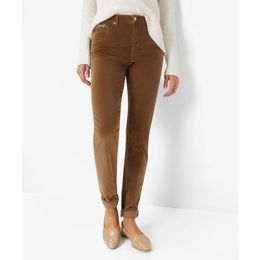 5-Pocket-Hose Brax "Style MARY" Gr. 38L (76), Langgrößen, beige Damen Hosen