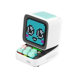 Divoom Ditoo-Pro Retro Pixel Art Bluetooth Speaker - White