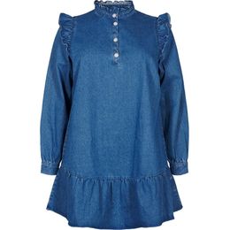 ZIZZI Shirt Dress 'Elova' female Blue size L