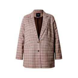 Vero Moda Curve Blazer Damen Größe 52 dunkelbeige / blau / rot