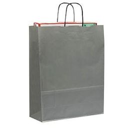 Vp Components 150 VP Geschenktaschen Toptwist silber 24,0 x 31,0 cm