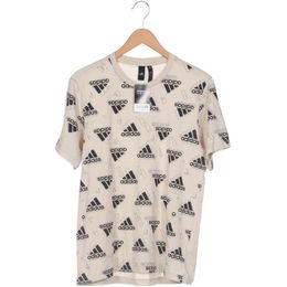 Adidas Herren T-Shirt, beige, Gr. 48