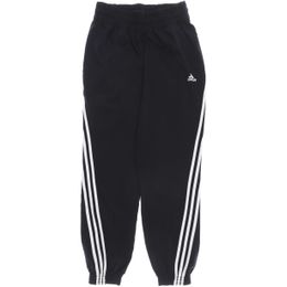 Adidas Damen Stoffhose, schwarz, Gr. 0