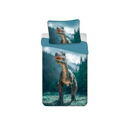 BrandMac - Adult Size - Dino Blue - Bettwäsche