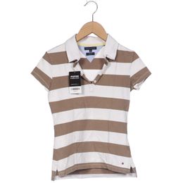 Tommy Hilfiger Damen Poloshirt, beige, Gr. 34