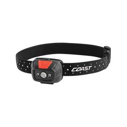 Coast Headlamp FL19 415 lumen red & white light Wide Beam IP54 incl. 3 x AAA batteries