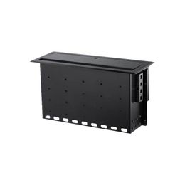 StarTech.com Dual-Module Conference Table Connectivity Box-Customizable - mounting plate