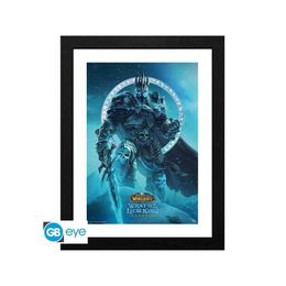 ABYSTYLE - WORLD OF WARCRAFT Framed print Lich King - Bild