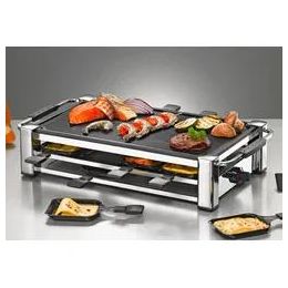 Rommelsbacher Raclette "Fashion RCC 1500" Raclettes silberfarben (edelstahlfarben)