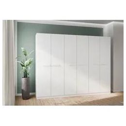 Drehtürenschrank Rauch "Kleiderschrank Schrank Garderobe Garderobenschrank Stauraumwunder MODI", weiß, B:271cm H:210cm T:54cm, Holzwerkstoff, Schränke, inkl. Stoff-Organizer mit 6 Fächern optionaler Spiegel MADE IN GERMANY