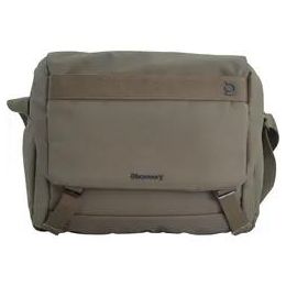 Laptoptasche DISCOVERY "Downtown" Gr. B/H/T: 12cm x 45cm x 28cm, grün (khaki), Kunstfaser, Taschen, aus rPet Polyester-Material