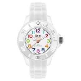 Ice Watch Quarzuhr ICE-WATCH "ICE mini - Extra small 3H" Armbanduhren weiß Kinder Armbanduhr, Kinderuhr, Lernuhr, Geburtstag, Schulanfang, Geschenkidee