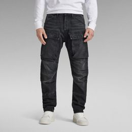 G-Star Raw 3D Straight Tapered Denim Cargohose - Schwarz - Herren