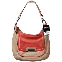 Coach Damen Handtasche, beige, Gr.