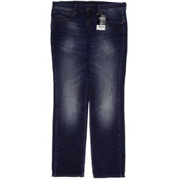 BOSS by Hugo BOSS Herren Jeans, marineblau, Gr. 33