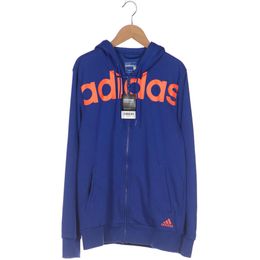 Adidas Herren Kapuzenpullover, blau, Gr. 46