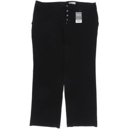 sheego Damen Stoffhose, schwarz, Gr. 24