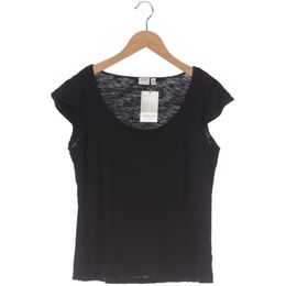 Esprit Damen T-Shirt, schwarz, Gr. 42