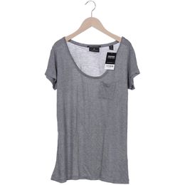 Maison Scotch Damen T-Shirt, grau, Gr. 38