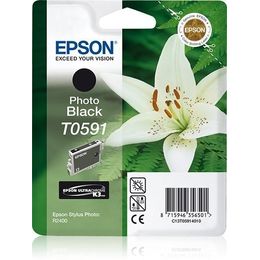 Original Epson C13T05914010 / T0591 Druckerpatrone Photo Schwarz