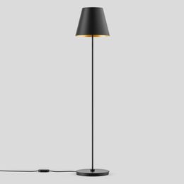 Bega Studio Line Stehlampe schwarz/messing 150cm