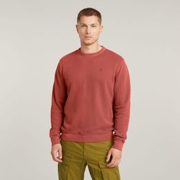 G-Star Raw Overdyed Sweatshirt - Rot - Herren