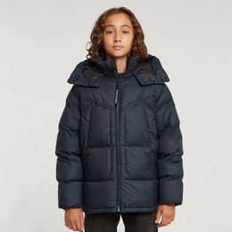 G-Star Raw Kids Whistler Padded Hooded Jacke - Dunkelblau - jungen