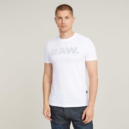 G-Star Raw 3D RAW. Logo Slim T-Shirt - Weiß - Herren