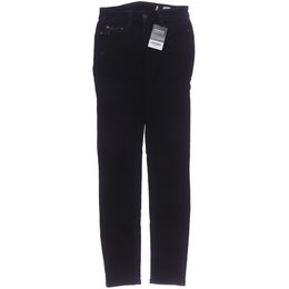 Freeman T. Porter Damen Jeans, schwarz, Gr. 0