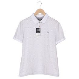 Brax Herren Poloshirt, weiß, Gr. 48