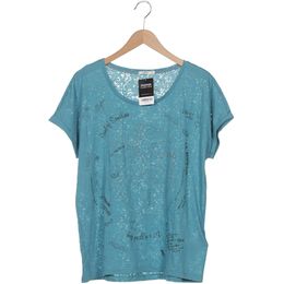 Cecil Damen T-Shirt, blau, Gr. 42