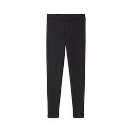 Tom Tailor Mädchen Thermo Leggings, schwarz, Uni, Gr. 140