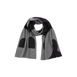 Strickschal BOSS Green "Arev_Scarf" schwarz (black 001) Damen Modetücher