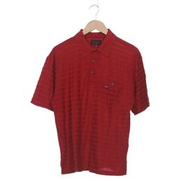 Carlo Colucci Herren Poloshirt, rot, Gr. 46