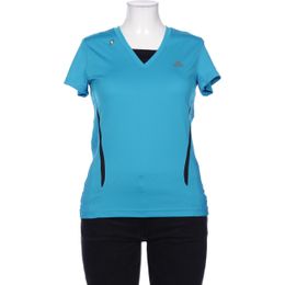 Adidas Damen T-Shirt, blau, Gr. 42