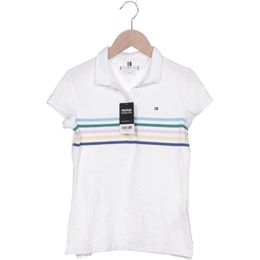 Tommy Hilfiger Damen Poloshirt, weiß, Gr. 34