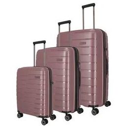 Travelite Air Base Trolley Set 3-teilig 4 Rollen - Lila