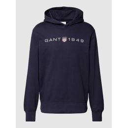 Gant Hoodie mit Label-Print