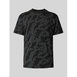 G-Star Raw T-Shirt mit geripptem Rundhalsausschnitt