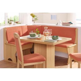 Schösswender Sitzbank SCHÖSSWENDER "Köln" Sitzbänke Gr. Polyester, orange (orange, holzwerkstoff mit farbe buche) Eckbank Sitzbänke groß ist umstellbar, Truhe