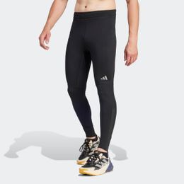 Lauftights adidas Performance "ULT CTE WRM TIG" Gr. L, N-Gr, schwarz (black) Herren Hosen