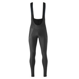 Fahrradhose Gonso "Essential Bib Tight Cargo SC M" Gr. L, Normalgrößen, schwarz Herren Hosen Cargo-Radhose, Sitzpolster und Taschen