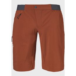 Schöffel Shorts SCHÖFFEL "Shorts Mellow Trail M" Gr. 48, Normalgrößen, rot (2950, rot) Herren Hosen