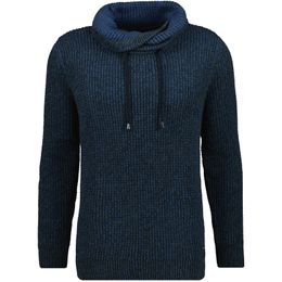 Rollkragenpullover Ragman Gr. 54, bunt (blau, grün, 731) Herren Pullover