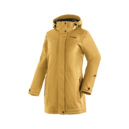 Funktionsjacke Maier Sports "Lisa 2.1" Gr. 36, gelb (sonnengelb) Damen Jacken Mantel, atmungsaktiver Wintermantel, 2 RV-Taschen, Regular Fit